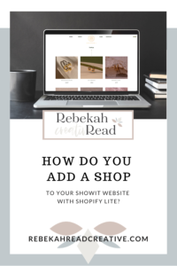 How Do You Add a Shop to Your Showit Website With Shopify Lite ...