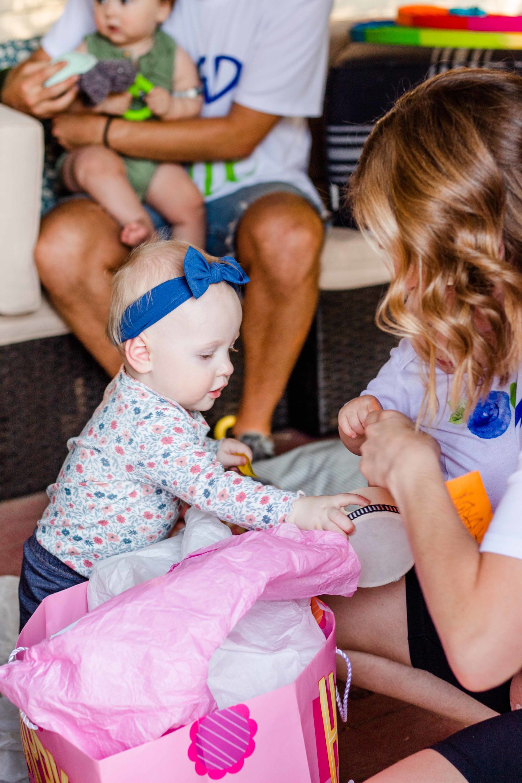 1 Year of Eliza Grace - Huckleberry Birthday Party - Rebekah Read Creative