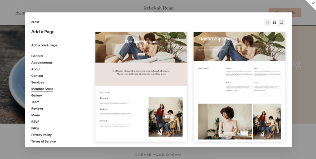 Is Squarespace Membership Area Worth It For A Wellness Studios ...