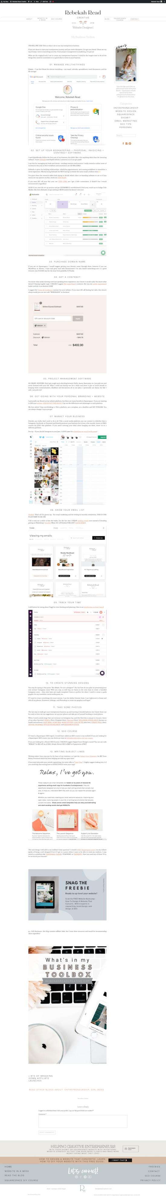 Blog - Rebekah Read Creative